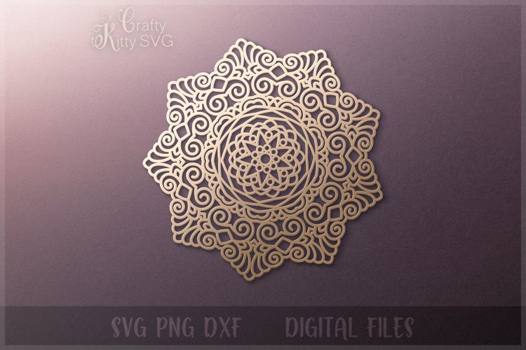 Ornate Mandala SVG, Mandala Monogram SVG, Mandala (1774452)