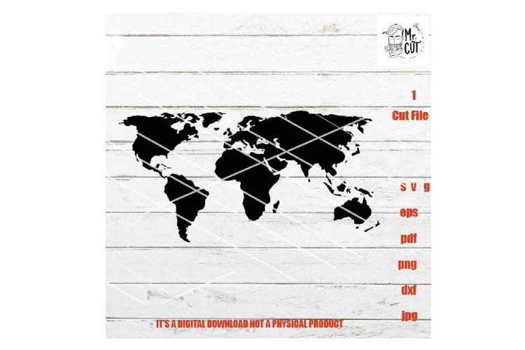 World Map Svg | Design Bundles