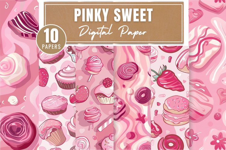 Sweet Digital Paper Bundle