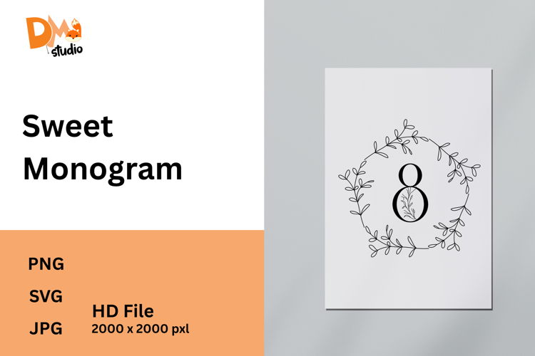 Sweet Monogram (5884410)