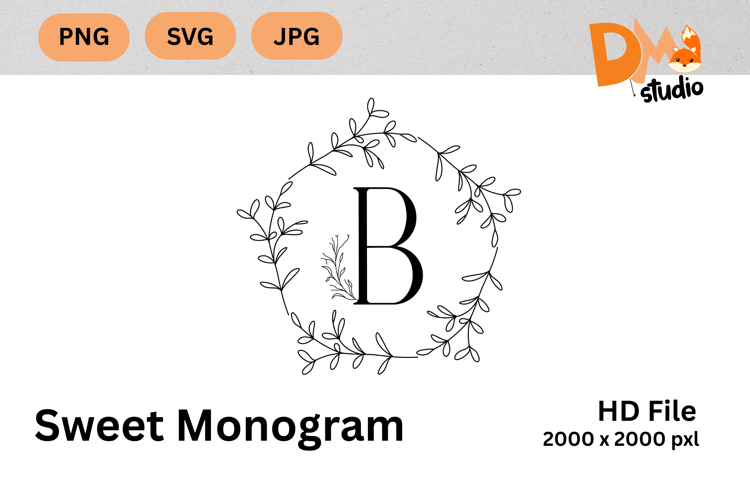 Sweet Monogram (5884459)
