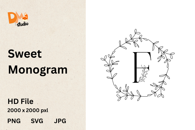 Sweet Monogram (5884462)