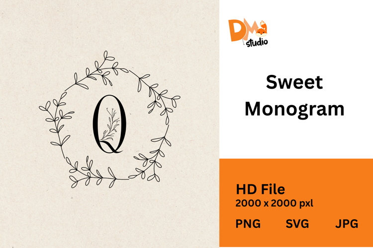 Sweet Monogram (5884491)