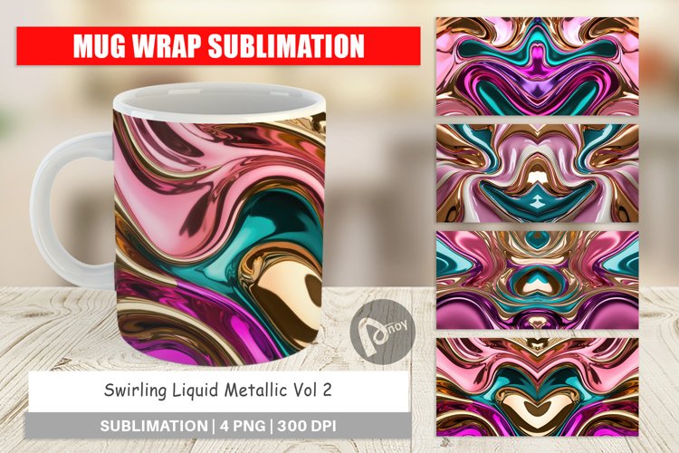 Mug sublimation background