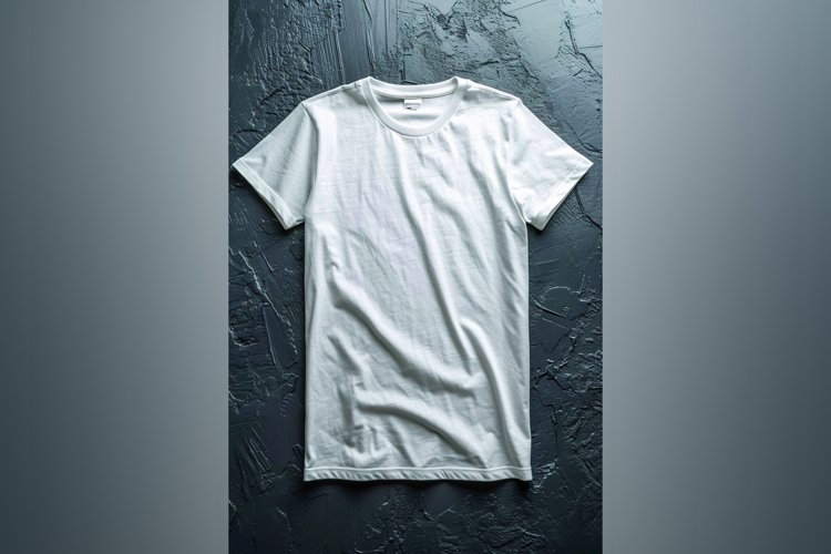 White T Shirt Logo Branding Mockup (3958787)