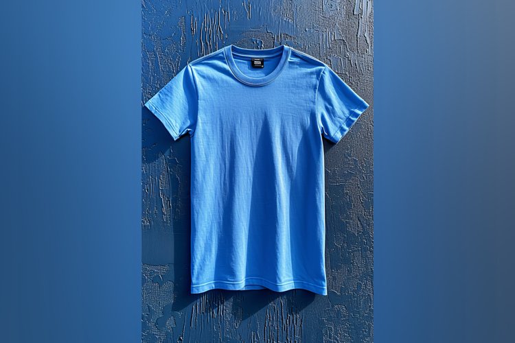 Dark Aqua T Shirt Logo Branding Mockup (3959068)