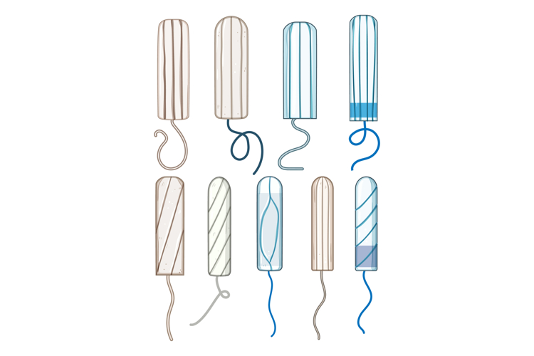 tampon set cartoon (6570417)