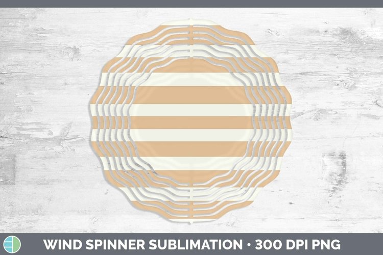 Tan Wind Spinner | Sublimation Spinner Designs