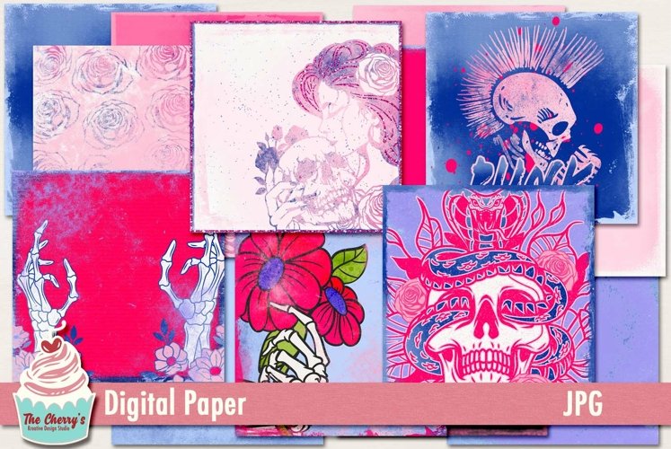 Punk Rock Paper with Grunge and Attitude