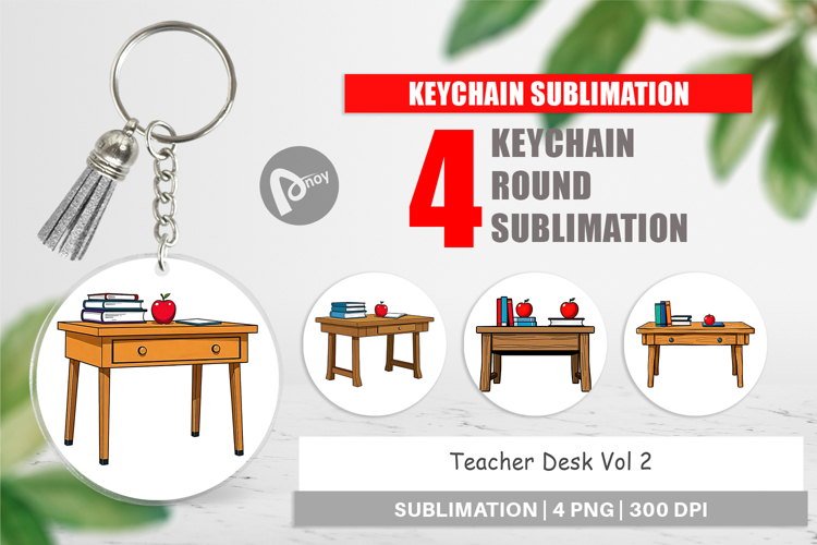 12 Bundle Keychain Sublimation Designs