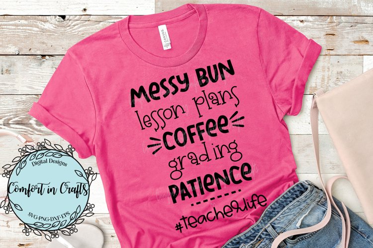 Teacher Life Lesson Plans Coffee SVG (1203037) | SVGs | Design Bundles