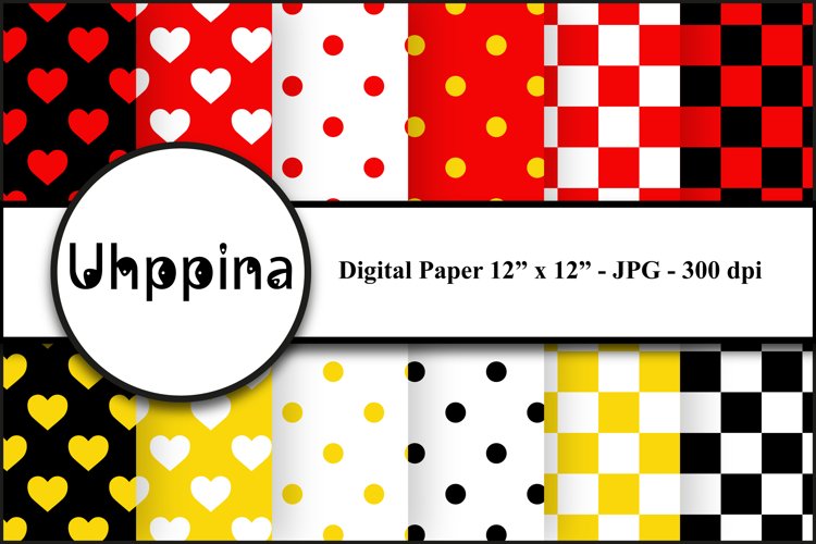 Kit "Magic 5" Digital Paper