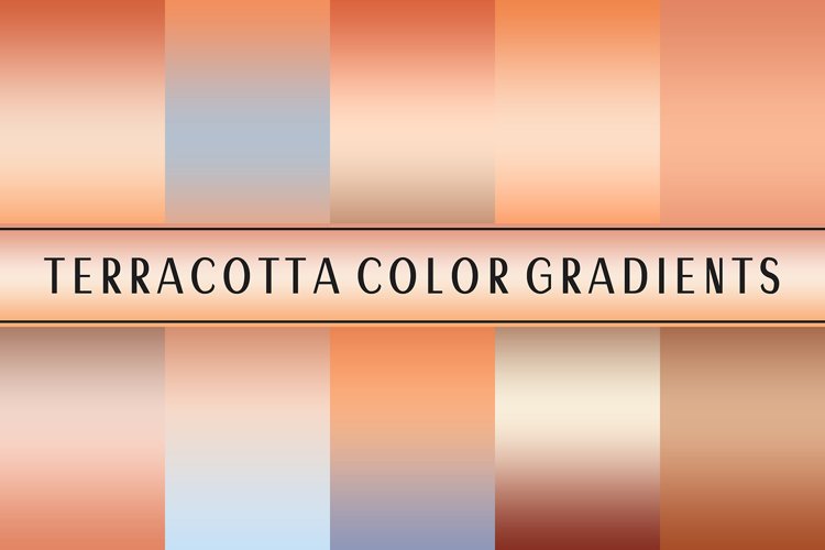 Terracotta Color Gradients