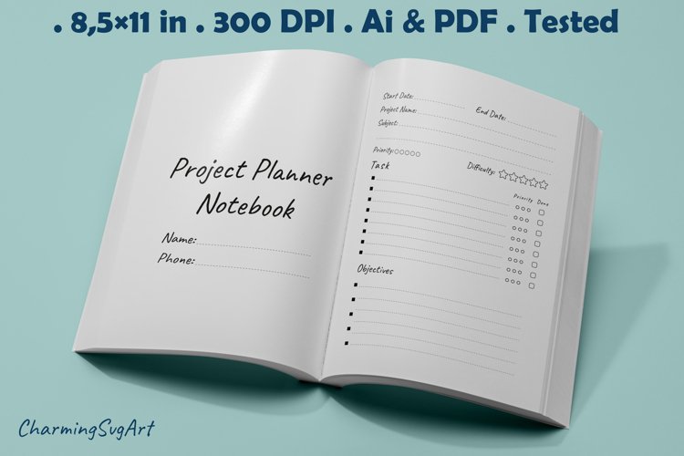 Project Planner Notebook
