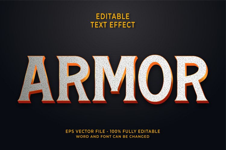 Armor Editable Text Effect (2102504)