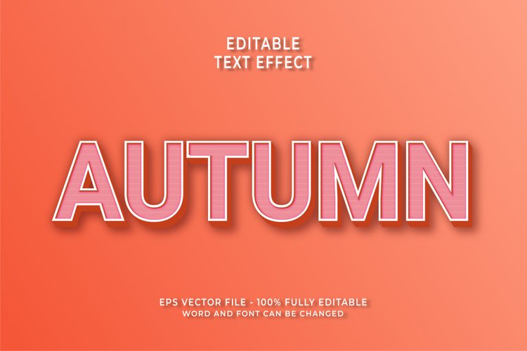 Autumn Editable Text Effect (2102508)