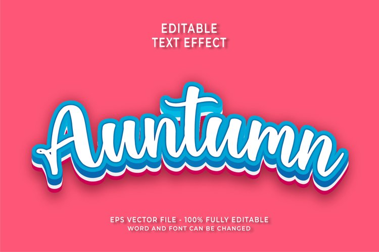 Autumn Editable Text Effect (2102514)