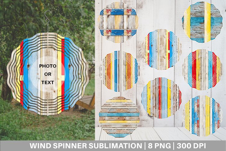 Wind Spinner | Sublimation Spinner Design