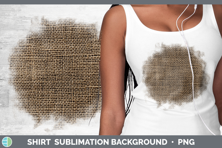 Textured Burlap Shirt Sublimation Sublimation Background Des