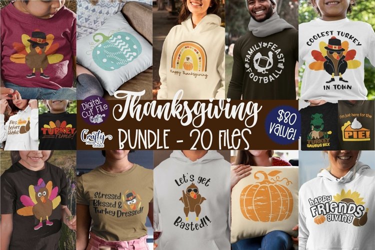 Thanksgiving Svg, Thanksgiving Bundle, Thanksgiving Shirt (1465390 ...