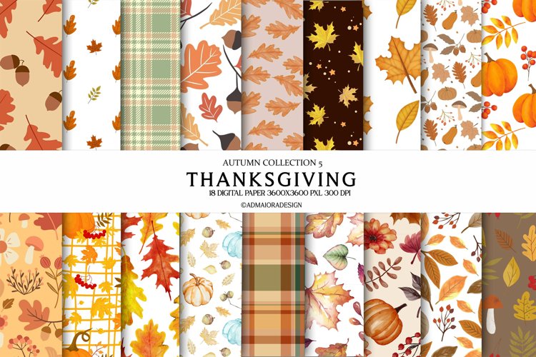Thanksgiving digital paper (4888222)