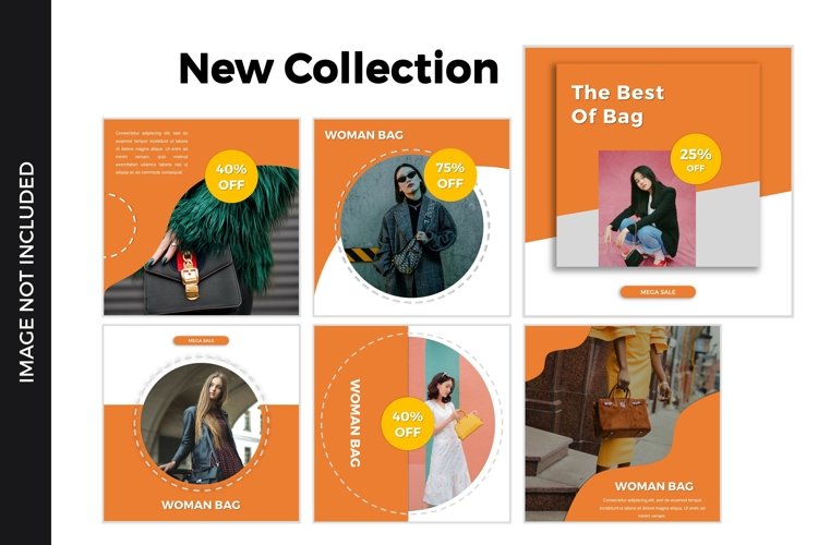 Template Instagram Business - Woman Bag (1849612)