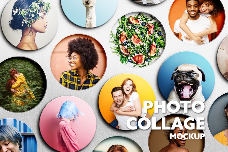 Photo Collage Mockup (1832041)