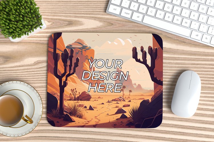 Mouse Pad Mockup PSD and JPG (2445314)