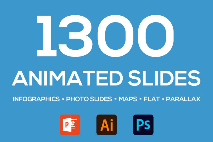Large set of PowerPoint templates for infographics. (1432441 ...