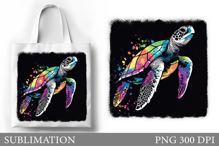 Sea Turtle Tote Bag Sublimation. Turtle (5206840)