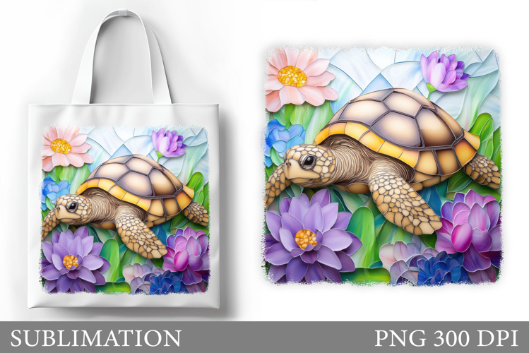Turtle Tote Bag Design. Turtle Sublimation (5352946)