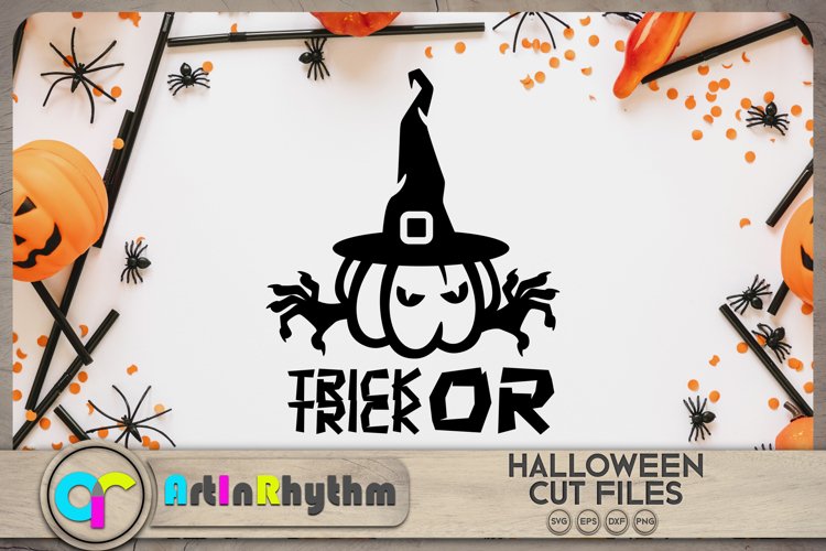 Halloween trick or trick SVG (2061050) | SVGs | Design Bundles