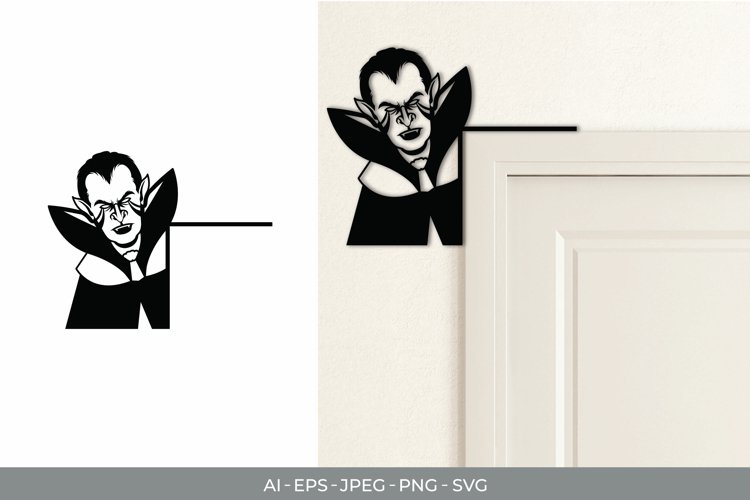 Vampire Trim Corner - Halloween Decoration