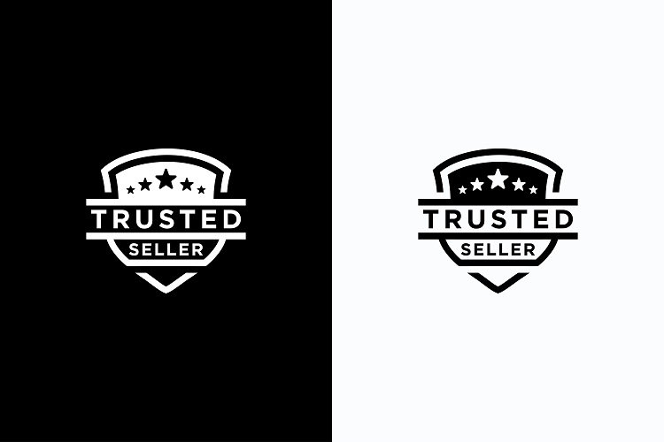 trusted seller logo design vector (4240550)