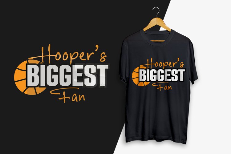 Hooper's biggest fan t-shirt design
