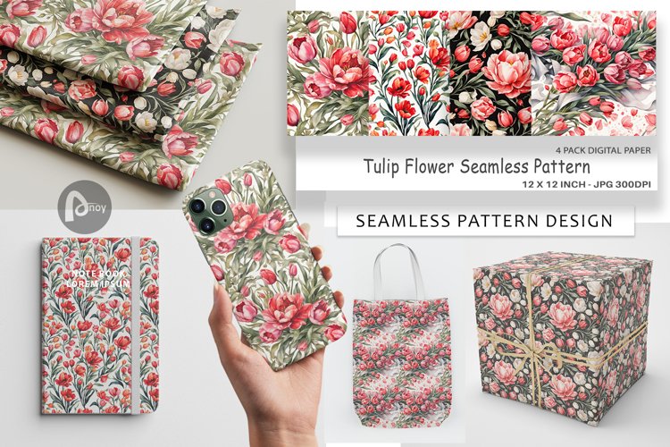 Floral | Digital Paper Seamless Pattern