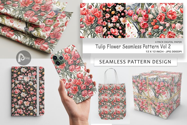 Floral | Digital Paper Seamless Pattern