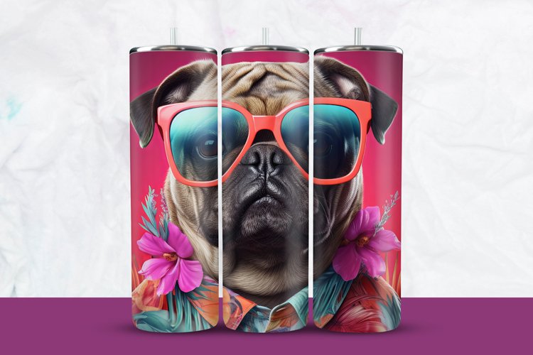 Funky Dog Tumbler Wrap (4941234)