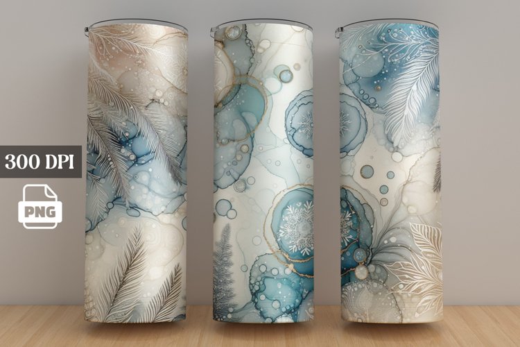 Winter Tumbler Warp Skinny Sublimation, Tumbler Sublimation