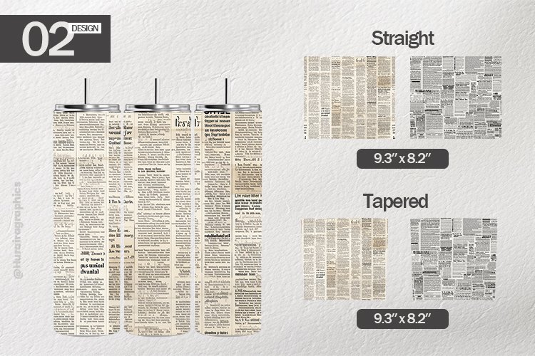 Text Paper Tumbler Wrap| Tumbler Sublimation Wrap (4800634)
