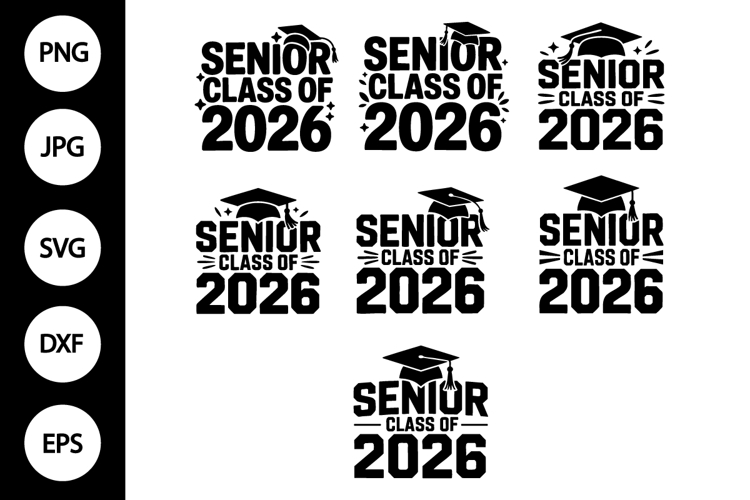 Senior Class of 2026 SVG Bundle