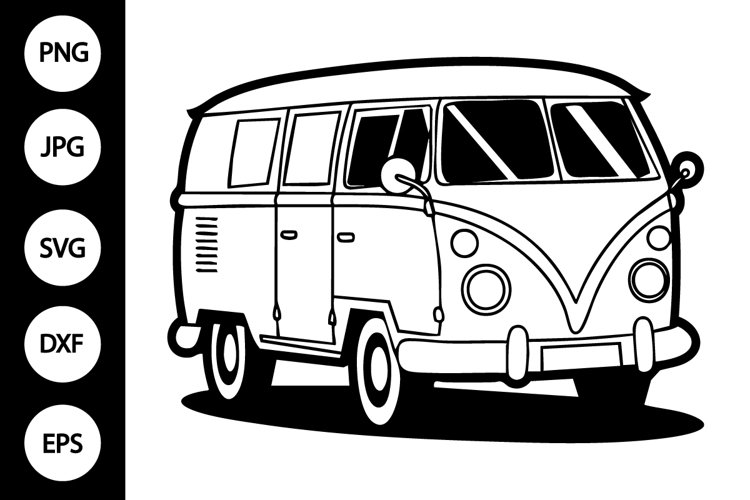 White Panel Van SVG (5204972)