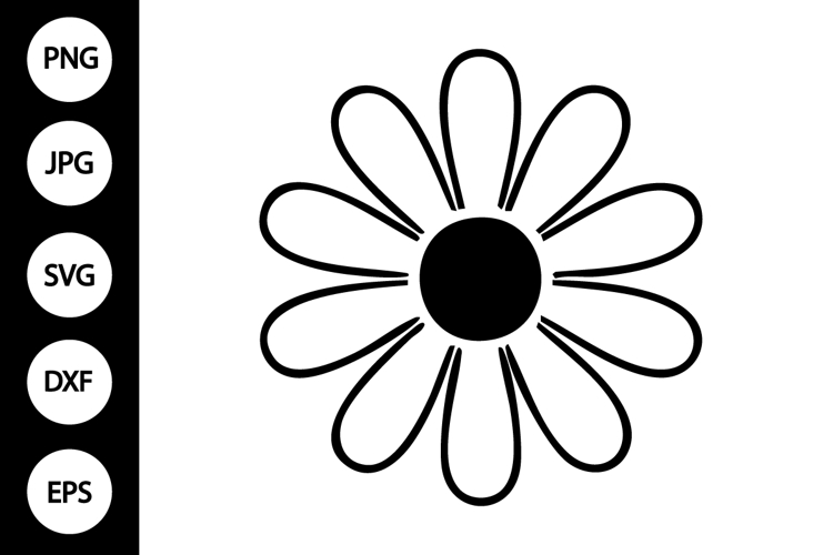 Groovy Daisy SVG (6462658)