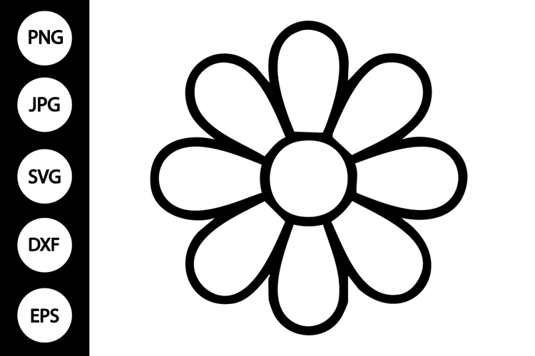 Groovy Daisy SVG (6462656)