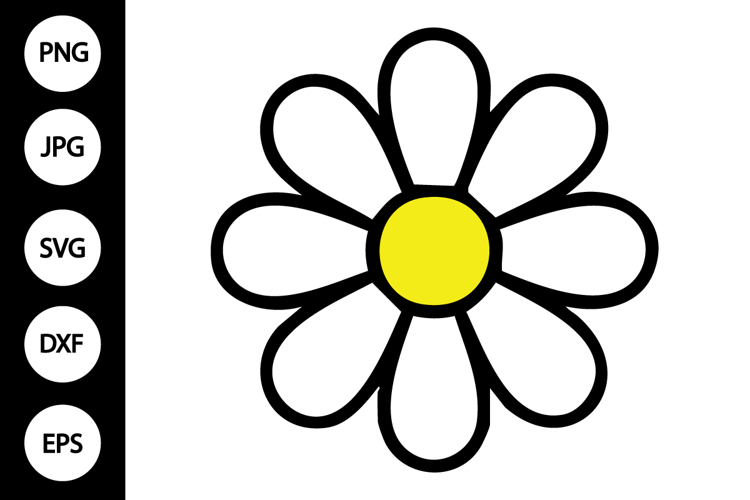Groovy Daisy SVG (6462654)