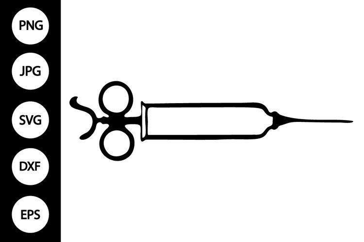 Outline Syringe SVG, Syringe SVG (2977122)