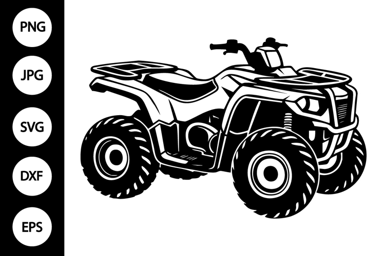 4 Wheeler SVG, 4 Wheeler Silhouette SVG (6589891)