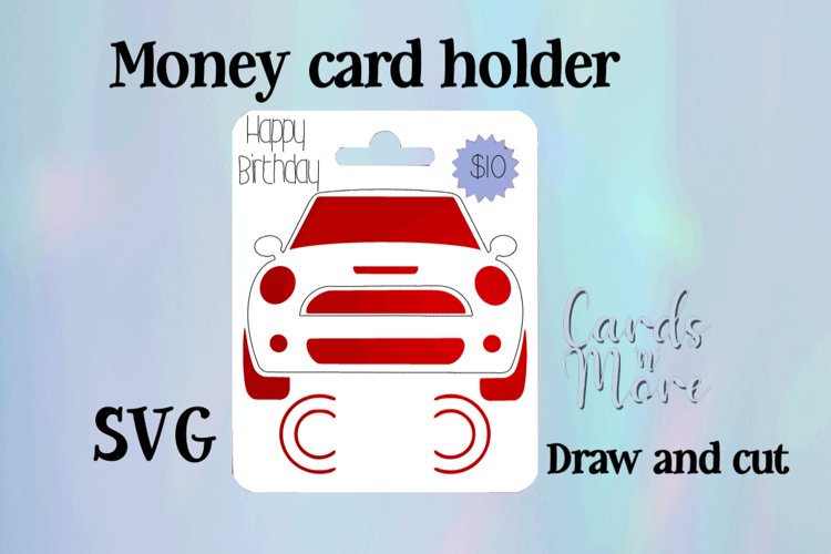 Birthday Money Card Holder, Cash holder, Gift, SVG, Money (2113370 ...