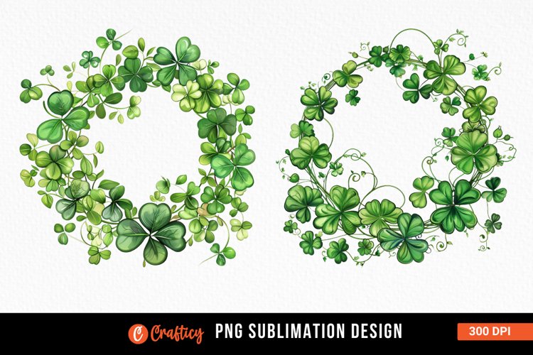 St Patricks Wreath Clipart