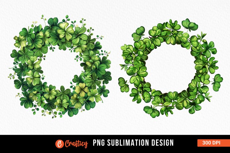 St Patricks Wreath Clipart